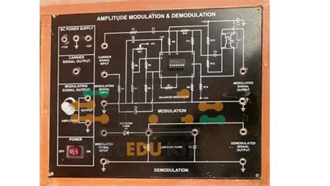 Amplitude Modulation And Demodulation Optional Model Name Number