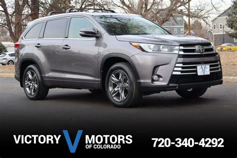 2018 Toyota Highlander Limited Platinum Victory Motors Of Colorado