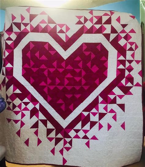 Exploding Heart Quilt