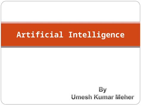 Ppt Artificial Intelligence Dokumentips
