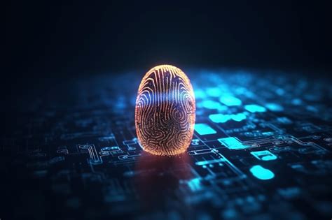 Premium Ai Image Biometrics Identification And Cyber Security Concept