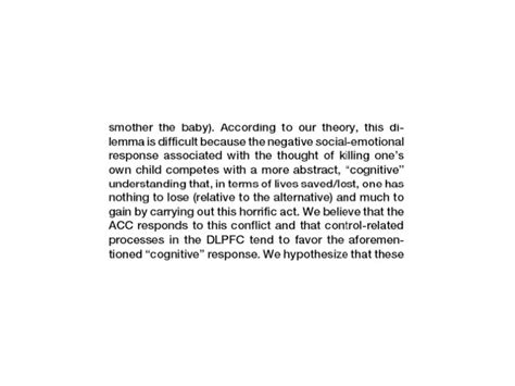 The Neural Bases Of Cognitive Conflict And Control