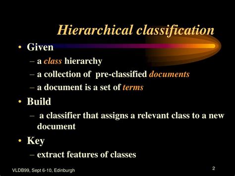 Ppt Building Hierarchical Classifiers Using Class Proximity Powerpoint Presentation Id4193636