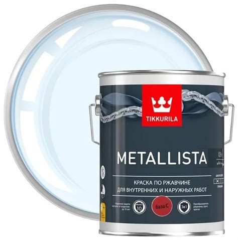 Краска Tikkurila METALLISTA - купить в интернет-магазине OZON по ...