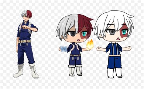 Speed Edits Vids Art Todobroki Showtoe Todoroki Momo Yaoyorozu Gacha