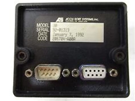 Accu Sort Model 30 Barcode Scanning System Industrial Lynx