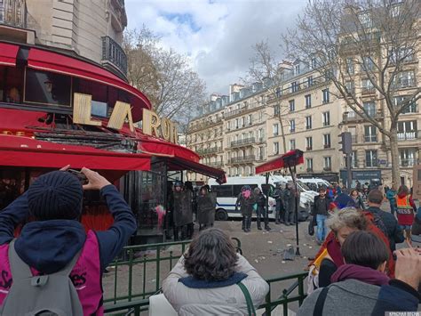 Во Франции снижается число протестующих против пенсионной реформы ИА Красная Весна