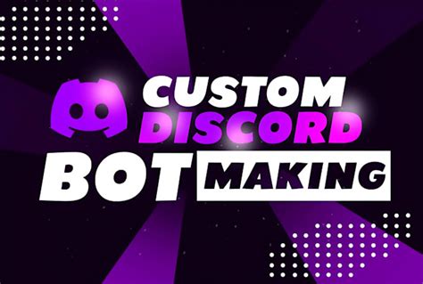 Create A Custom Discord Bot In Nodejs For You Server By Twarzi Fiverr