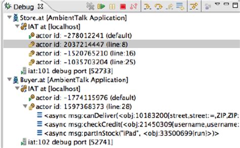 Debug View After A Step Into Command Download Scientific Diagram