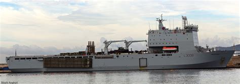 L 3008 Rfa Mounts Bay Dock Landing Ship Royal Navy Auxilary