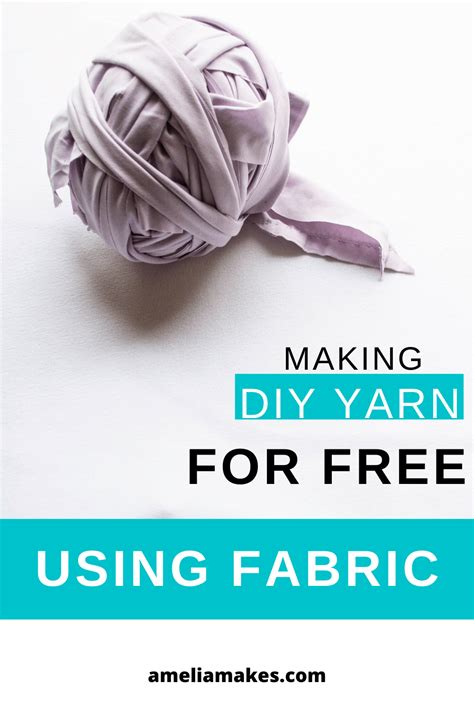 How To Turn Fabric Into Yarn DIY Alternative For Crocheting