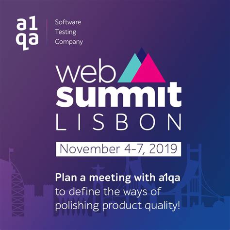 A1qa On Linkedin Websummit Lisbon Innovations Tech