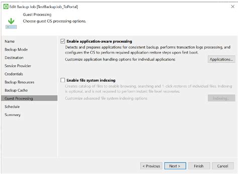 Veeam Backup Job Configuration Within Windows Server Ipserverone