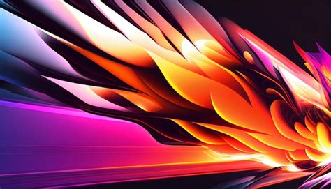 Premium Ai Image Generative Ai Dynamic Duality Energetic Abstract Background With Vibrant Colors