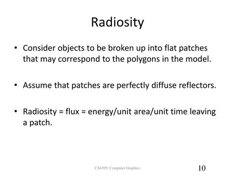 Ppt Ray Tracing Ii Radiosity Powerpoint Presentation Free Download Id6062931