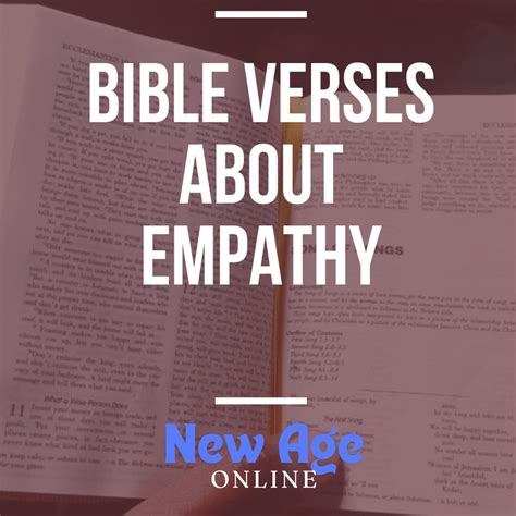 40 Powerful Bible Verses About Empathy New Age Online