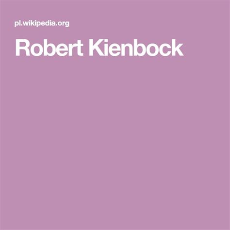 Robert Kienbock