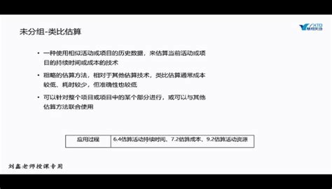 pmp认证考试重点内容——类比估算 教育 资格考试 好看视频