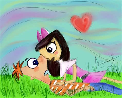 Phineas E Isabella By Rainbowbroken On Deviantart