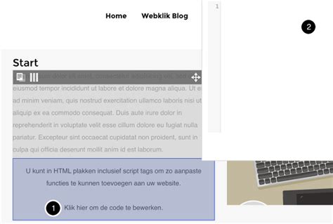 Embed Widget Gebruiken