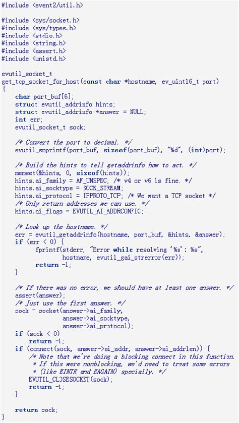 Libevent参考手册：使用libevent的dns：高层和底层功能getaddrinfo Allow Skew Csdn博客