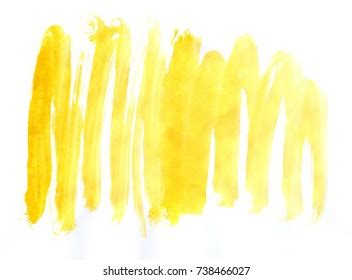 Abstract Yellow Watercolor Hand Painted Artistic Stock Photo Shutterstock