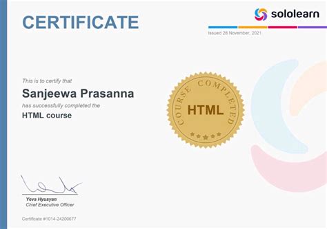 Sanjeewa Kumarasinghe On Linkedin Successfullycompleted Sololearn