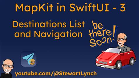 3 Mapkit With Swiftui Destinationslist And Navigation Youtube