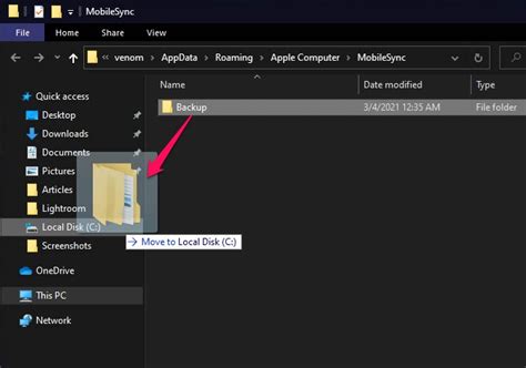 How To Change ITunes Backup Location On Windows PC