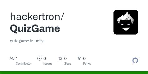 Github Hackertron Quizgame Quiz Game In Unity