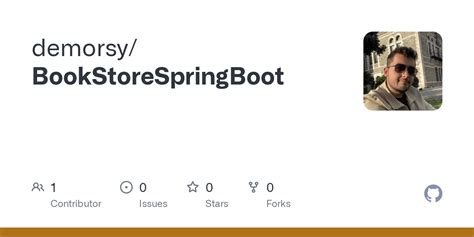 Github Demorsybookstorespringboot