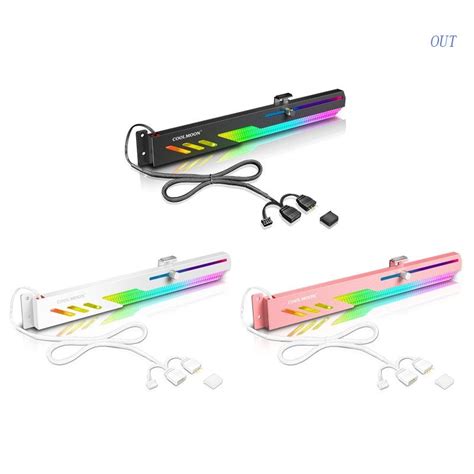 OUT COOLMOON GT8 GPU Bracket Graphics Card Support Frame 5V 3Pin ARGB GPU Holder Shopee