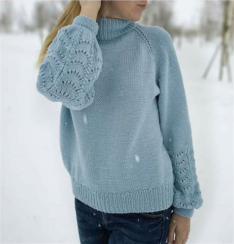 Уютный и теплый свитер это лучшая универсальная вещь в зимнее время Хотите связать этот