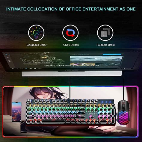 Mouse Pads Sexy Butt Anime Girl Gaming Large Rgb Mouse Pad Gamer