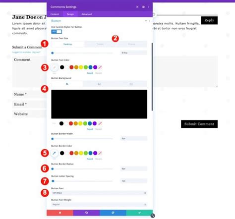 How To Style Divi S Comments Module Inside A Blog Post Template