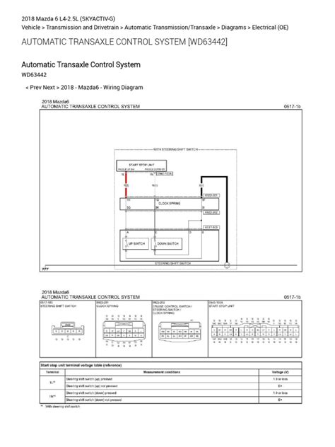 Automatic Transaxle Control System Wd63442 Automatic Transmission Transaxle Pdf