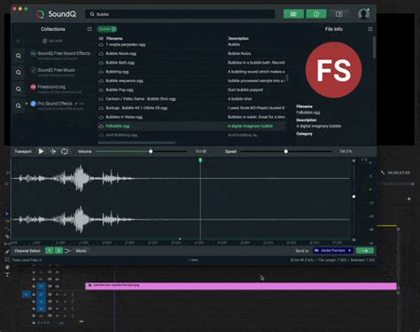 【premiere Pro】2000種類以上のサウンドエフェクト（効果音）が無料で使える『soundq』を徹底解説 After