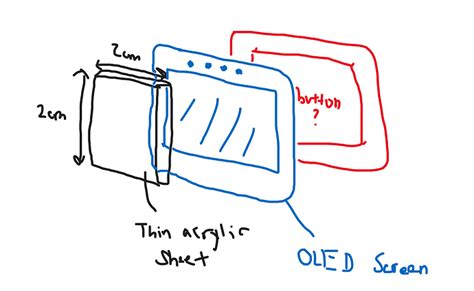 Is There A Big Push Button To Be Placed Under Display General Guidance Arduino Forum