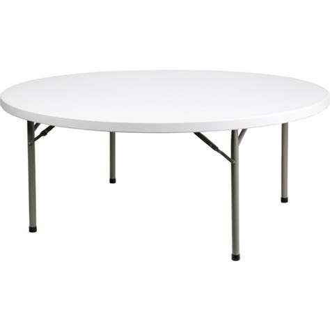 72′ Round Table 10 People Affordable Tables And Chairs Event Rentals
