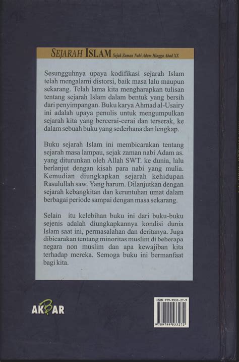 SOLUTION: History of islamic life sejarah kehidupan islam ahmad al usairy - Studypool