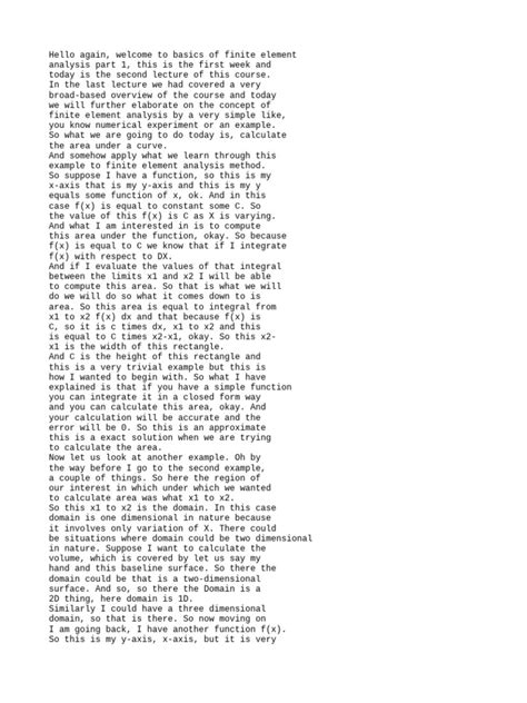 English Philosphy Of Fea Nodes Elements And Shape Functions Downsub