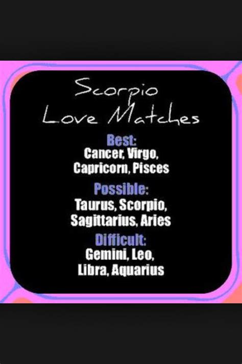 Love Matches Scorpio Love Match Capricorn Love Scorpio Love