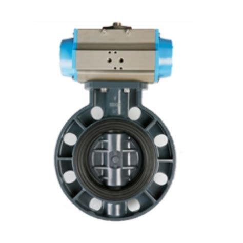고품질 플라스틱 비액추에이터 산업용 컨트롤 웨이퍼 버터플라이 밸브 Upvc 공압식 액추에이터 플랜지 버터플라이 밸브 Pvc 전기 플랜지 버터플라이 밸브 중국 Pvc