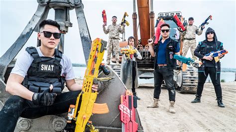 Ltt Game Nerf War Police Patrol Warriors Seal X Nerf Guns Fight Crime Mrzero Scazy Betrayal