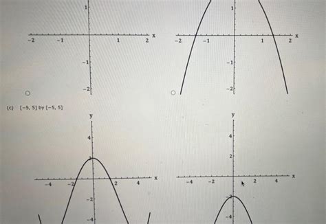 solved graph the function in each of the glven viewing