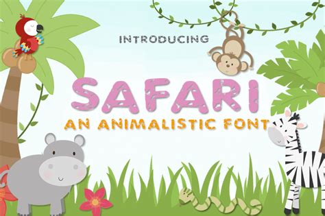 Safari Font By Salt And Pepper Designs Thehungryjpeg