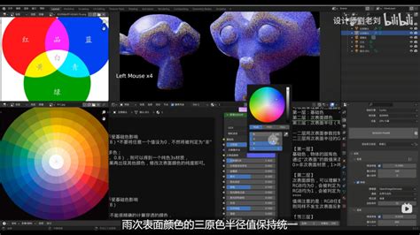 Blender教程！解析blender中的3s次表面反射材质底层原理 优优教程网 自学就上优优网