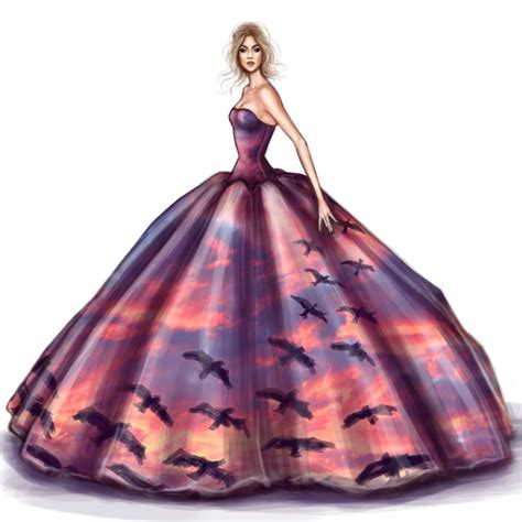 Рисунок девушки в бальном платье Фото подборки 3