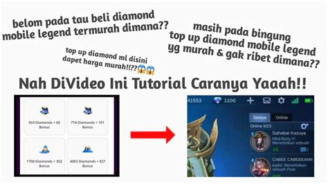 CARA TOP UP DIAMOND MOBILE LEGEND DI CODASHOP VIA ALFAMART TERBARU 2023 ...