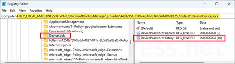 Configure Password History Policy Using Intune